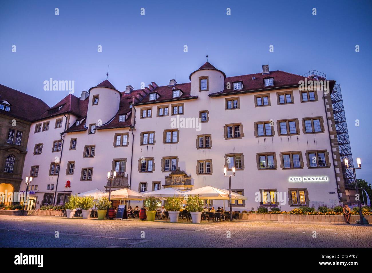 Restaurant Alte Kanzlei, Schillerplatz, Stuttgart, Baden-Württemberg ...