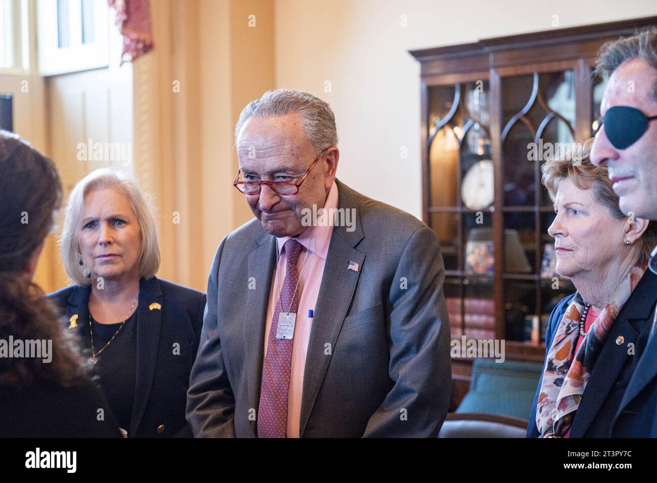 United States Senate Majority Leader Chuck Schumer (Democrat of New ...