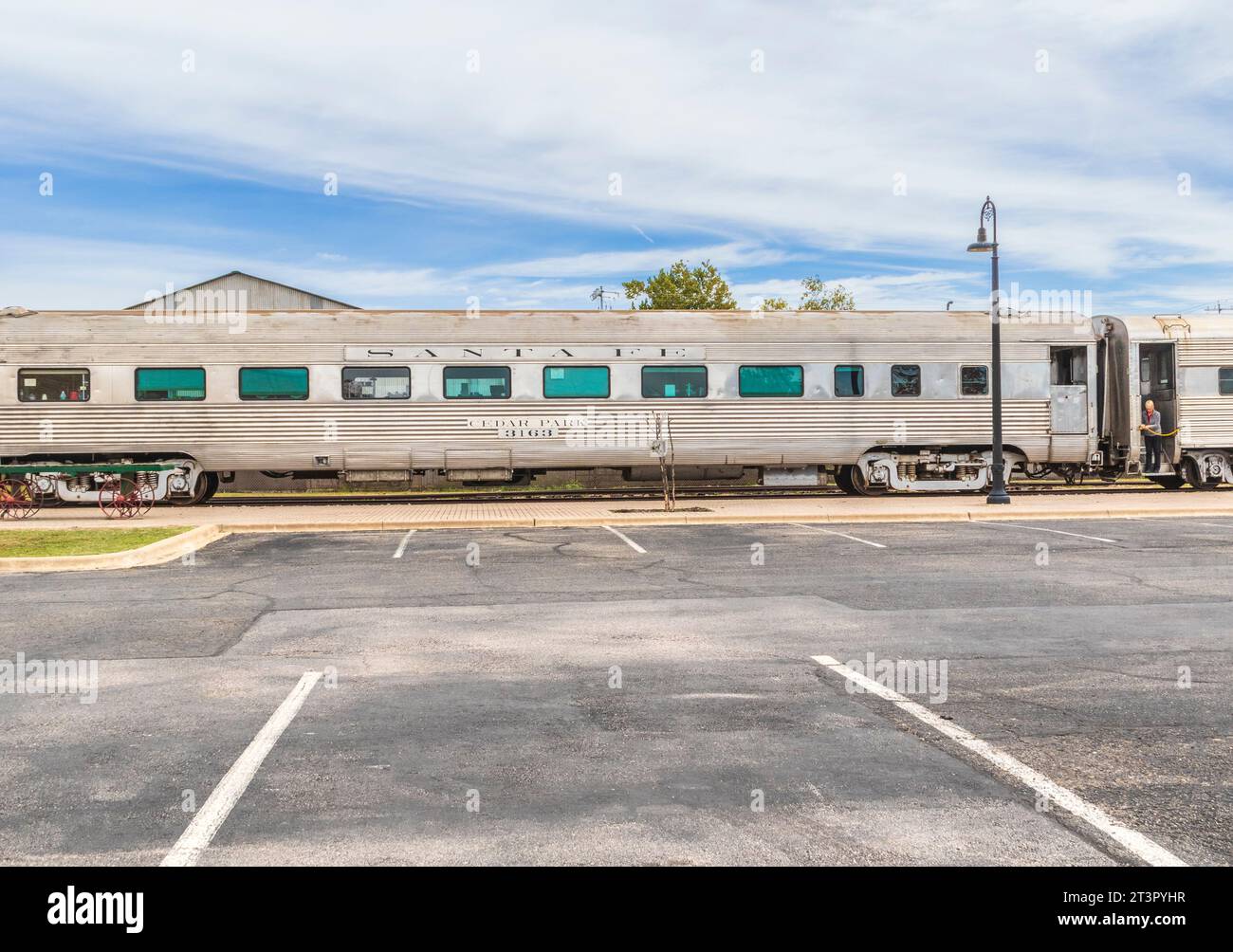 Hill country flyer train steam train hi-res stock photography and ...