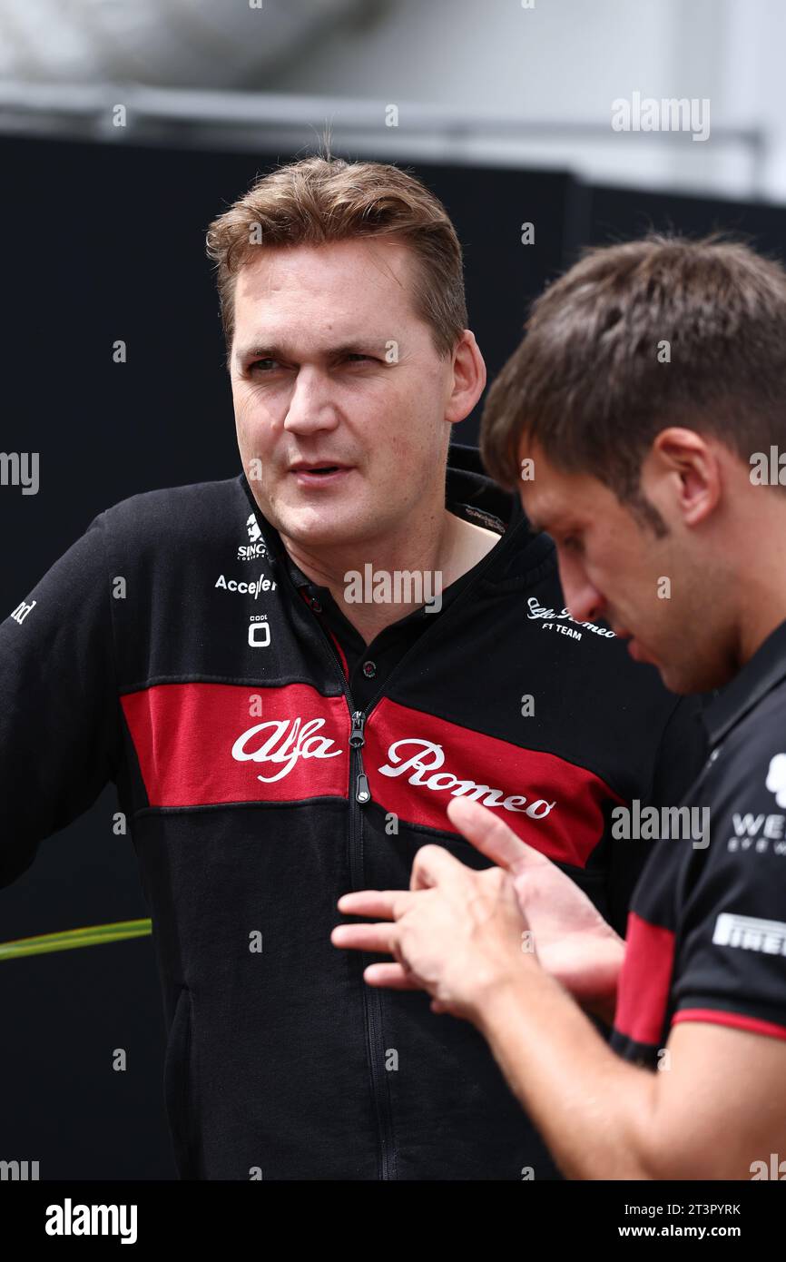 Mexico City, Mexico. 26th Oct, 2023. Jorn Becker, Alfa Romeo F1 Team ...