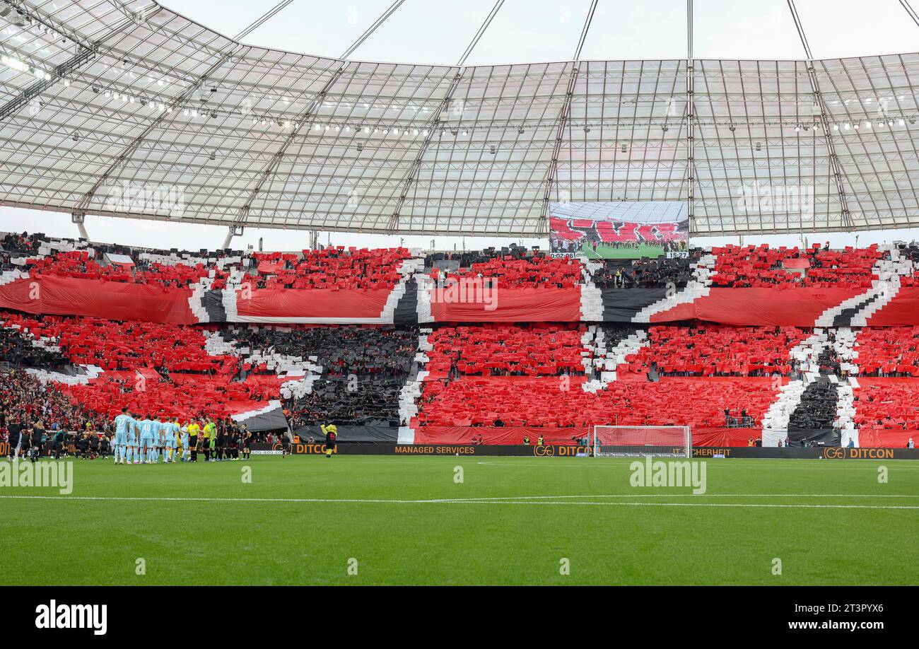 Leverkusen, Deutschland. 08th Oct, 2023. firo: October 8th, 2023 ...