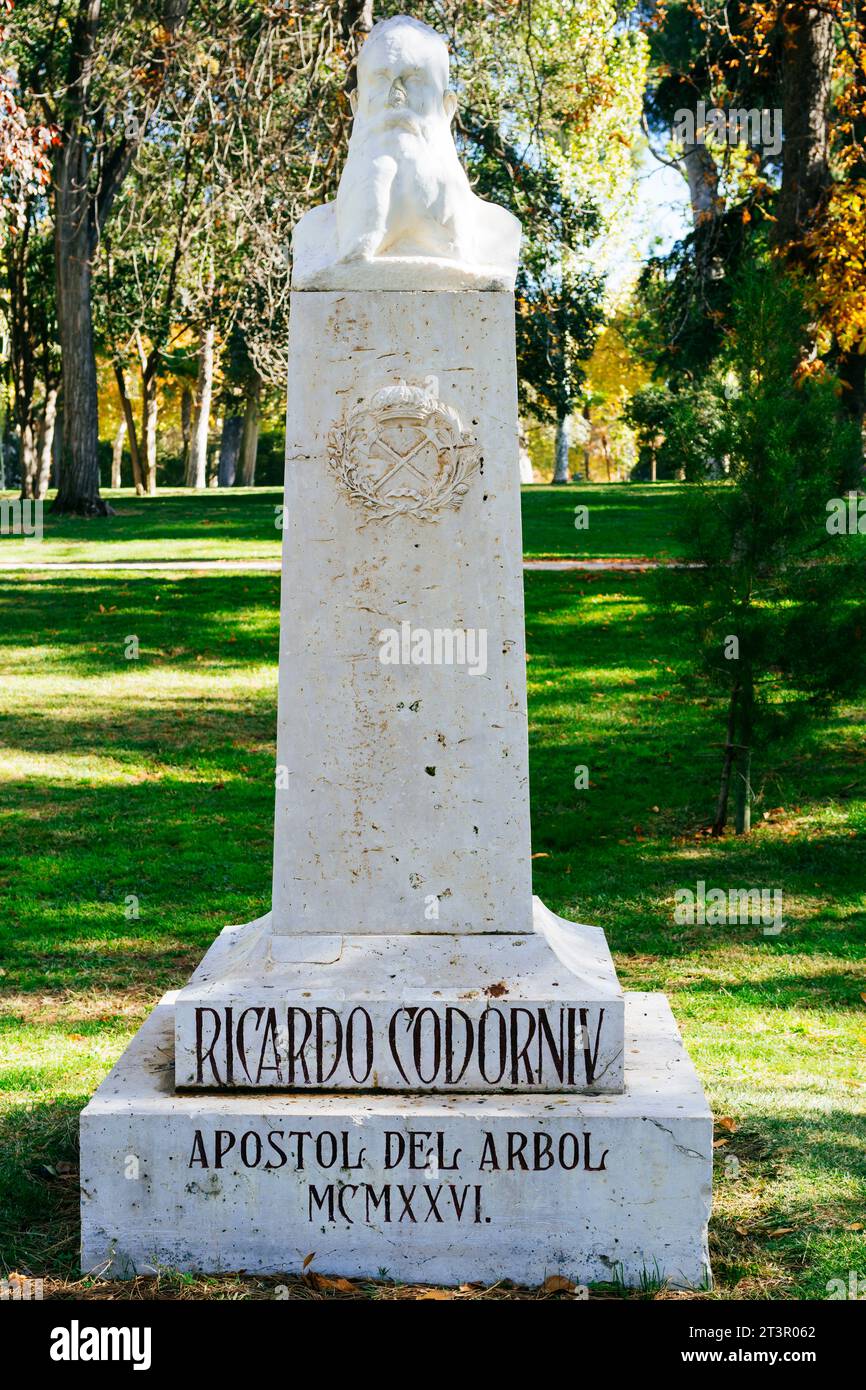 Monument dedicated to Ricardo Codorníu y Stárico was a Spanish forestry ...