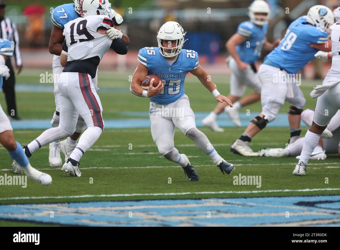 Columbia Lions running back Joey Giorgi #25 during action in the NCAA ...