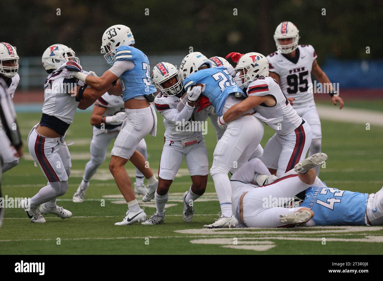 Robert k kraft field at lawrence a wien stadium hi-res stock ...