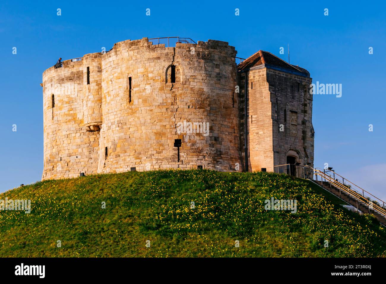 The now-ruined keep of the medieval Norman castle is commonly referred ...