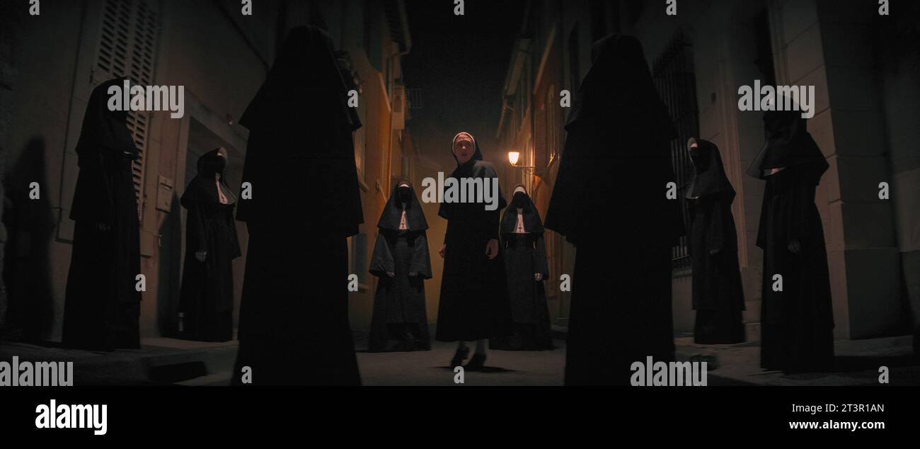 The Nun II 2023 film Taissa Farmiga Stock Photo - Alamy