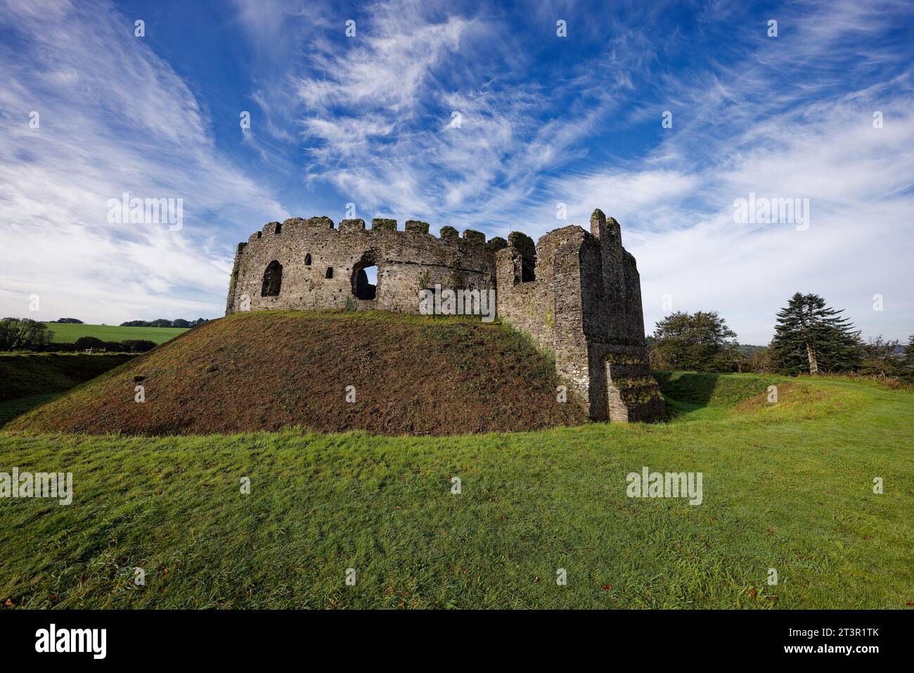 Restormel Castle, Cornwall, England Stock Photo - Alamy