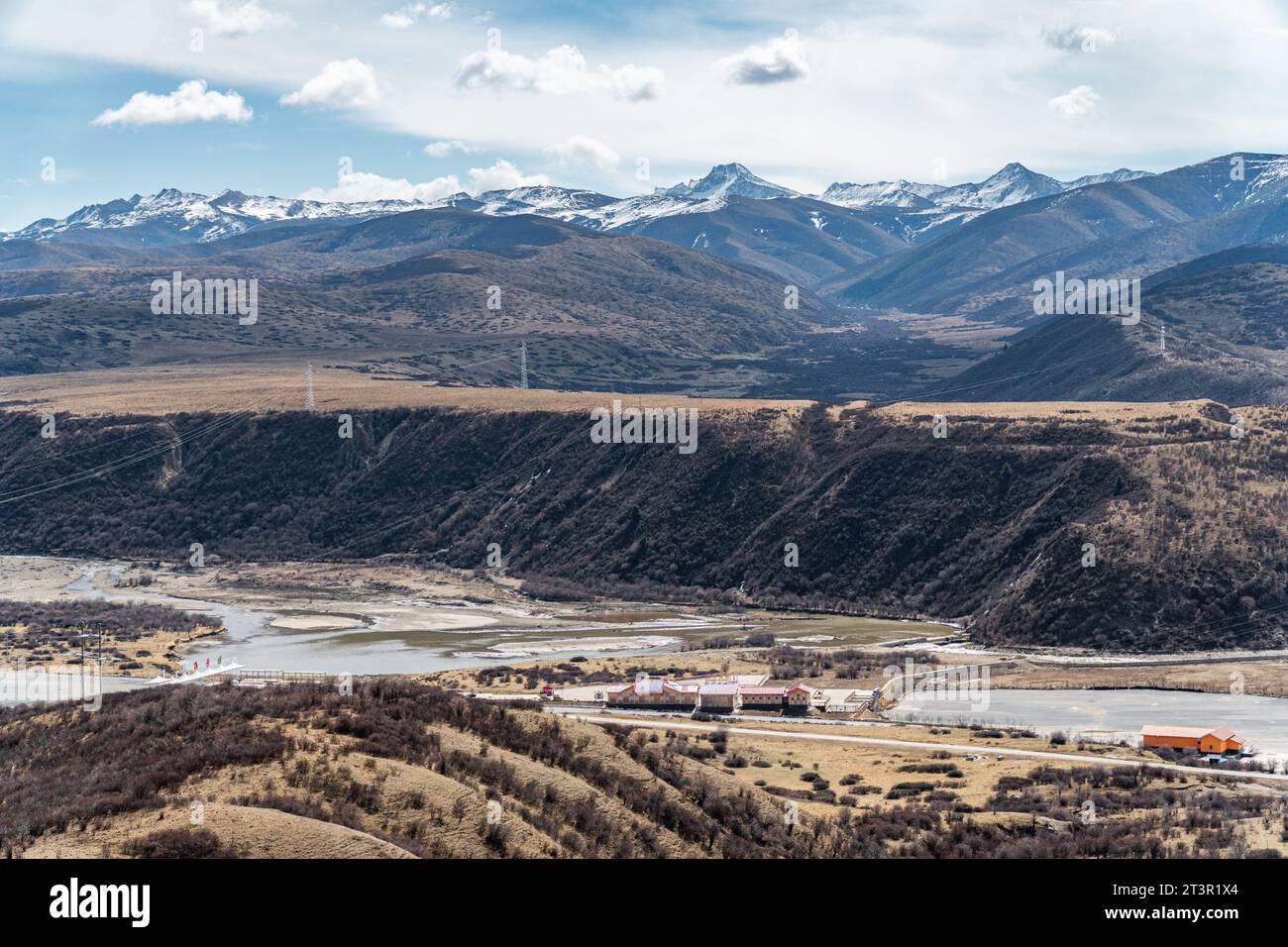 Autumn Scenery of the Western Plateau in Sichuan Province, China Stock ...