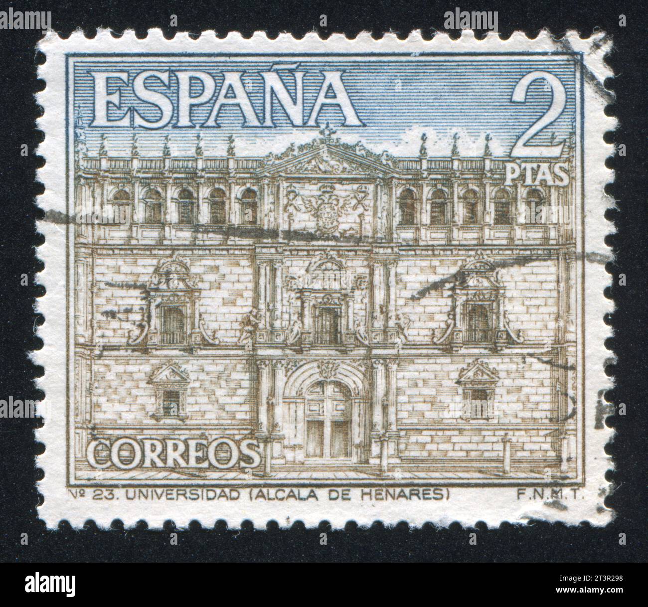SPAIN - CIRCA 2001: stamp printed by Spain, shows University and ...