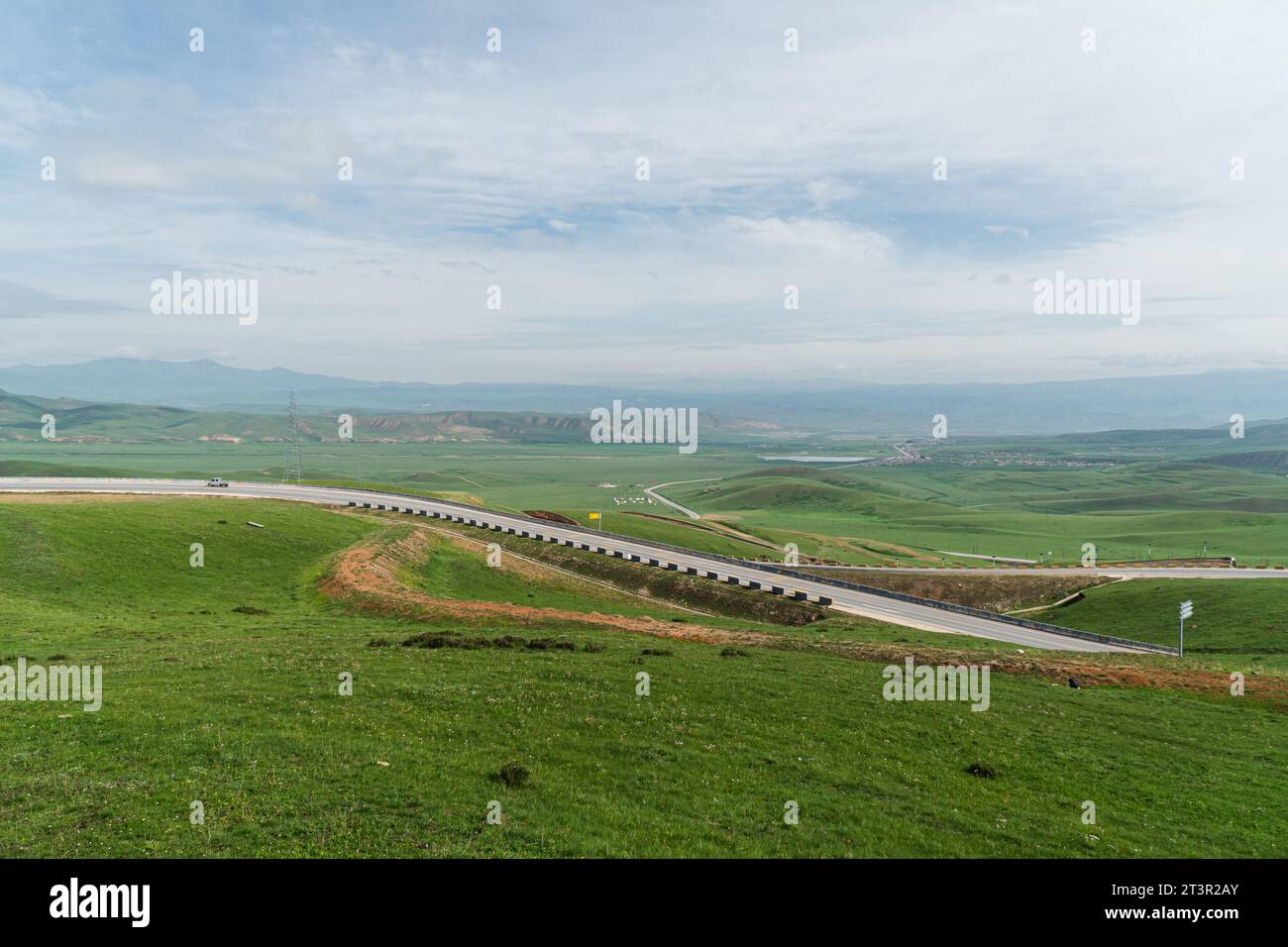 Grassland Scenery in Western China Stock Photo - Alamy