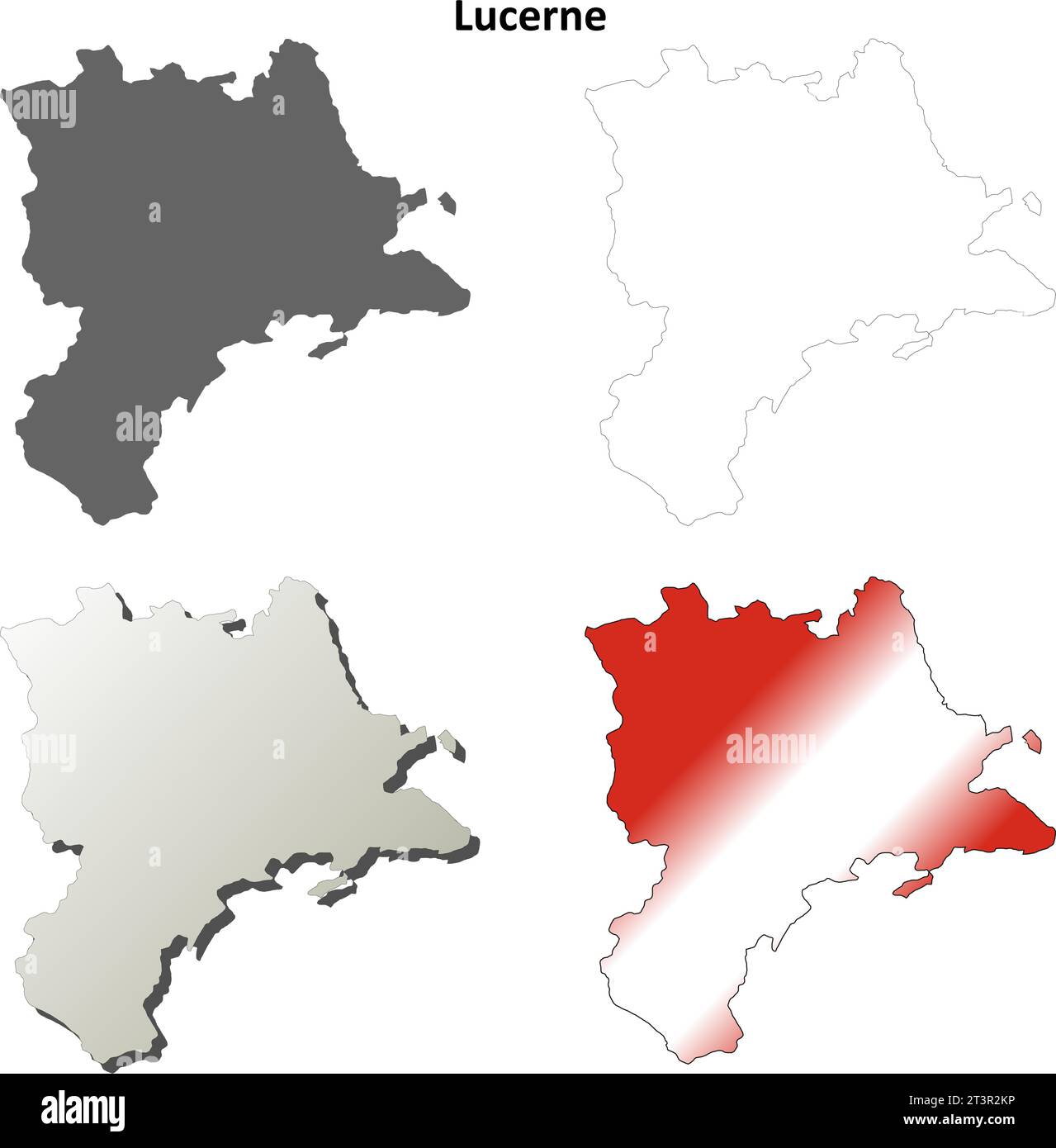 Lucerne blank detailed outline map set Royalty Free Vector Stock Vector ... Lucerne blank detailed outline map set Royalty Free Vector Stock Vector ...