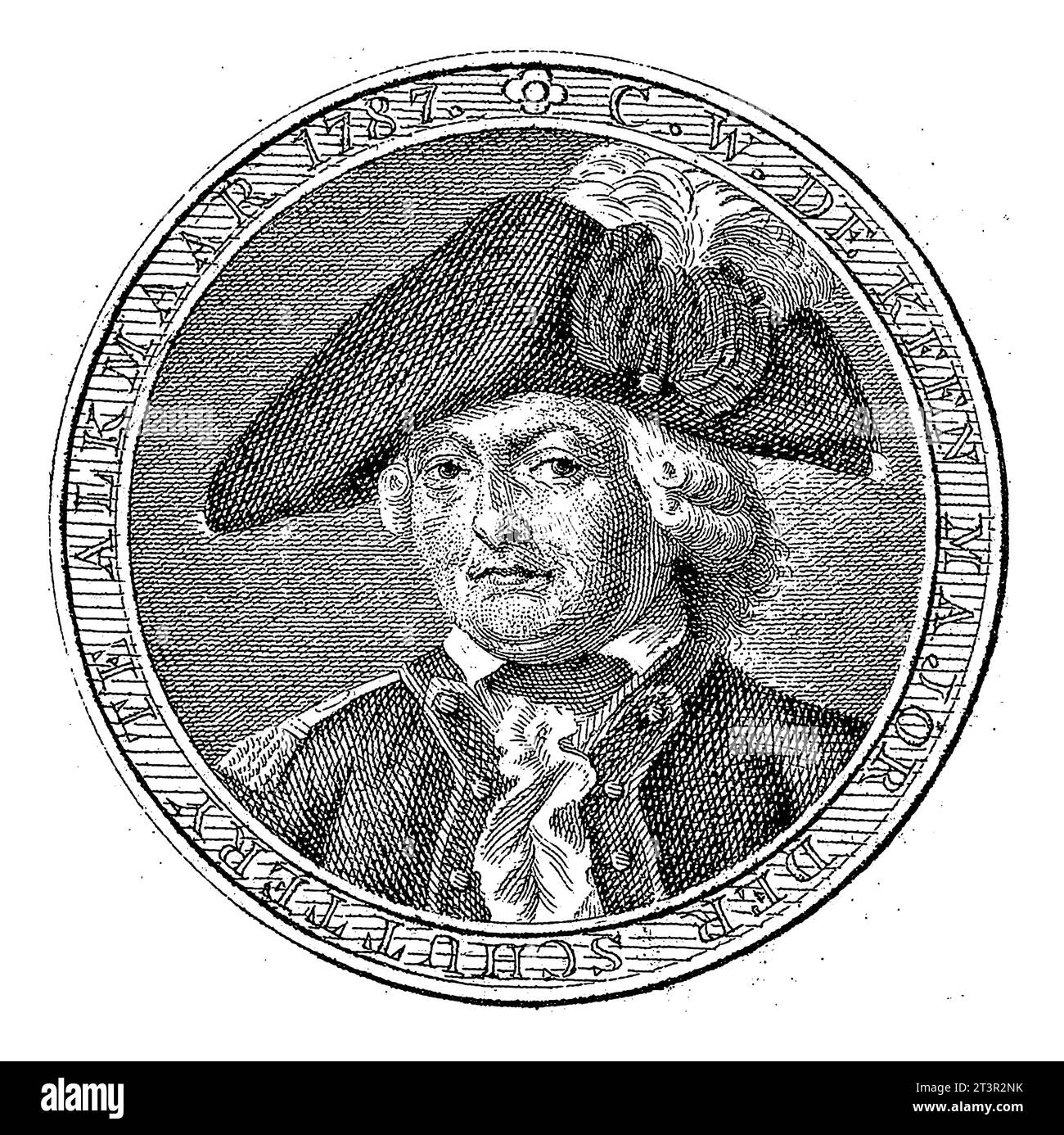 Portrait of C.W. de Keen, Abraham Jacobsz. Hulk, 1787 Bust of C.W. de ...