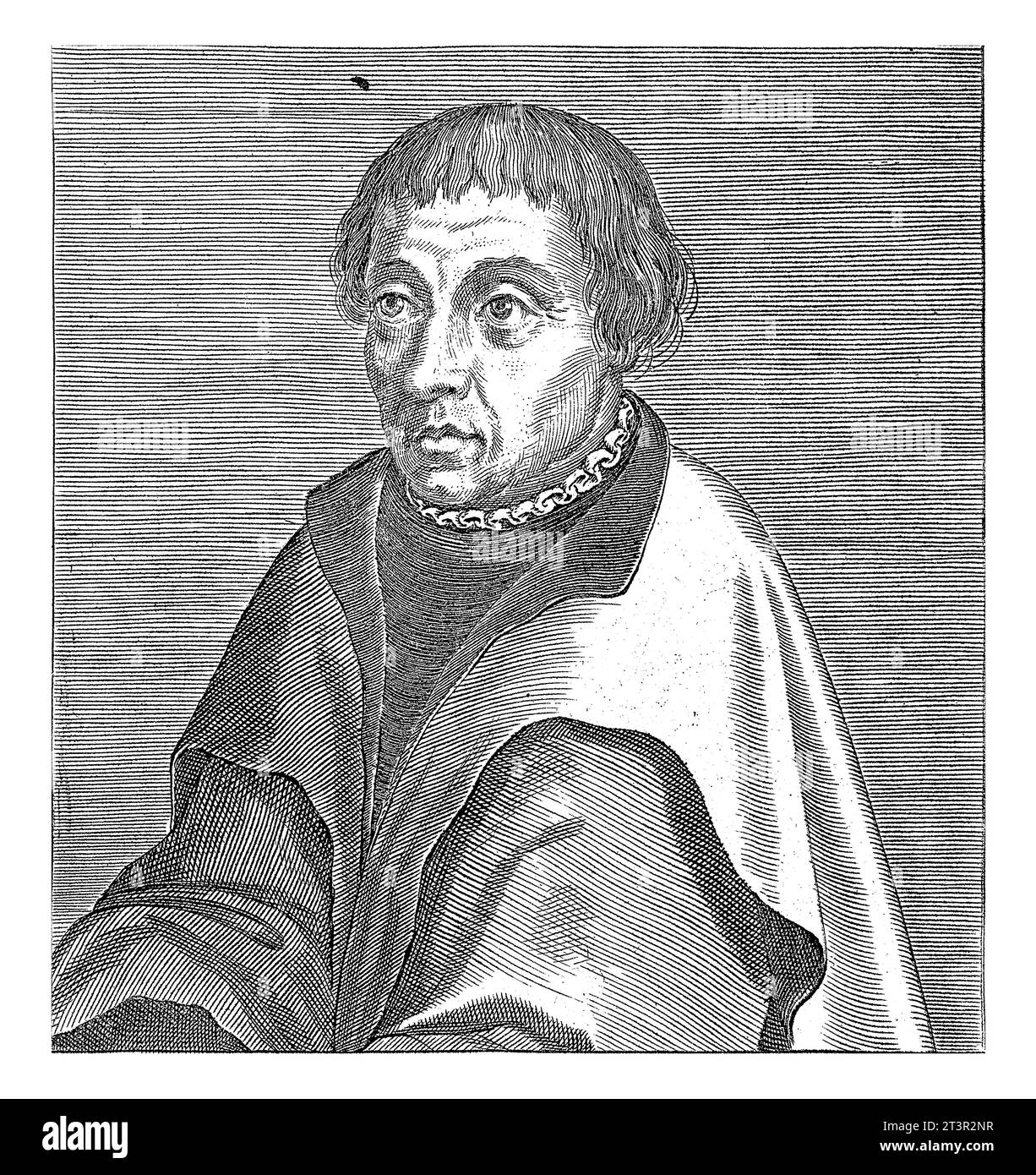 Portrait of Gabriel van der Muyden, professor of Roman Law at Leuven ...