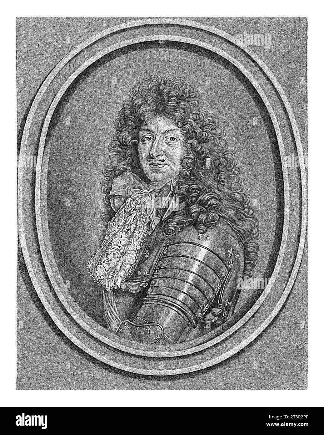 Portrait of Louis XIV, King of France, Jan van der Bruggen, 1681 ...
