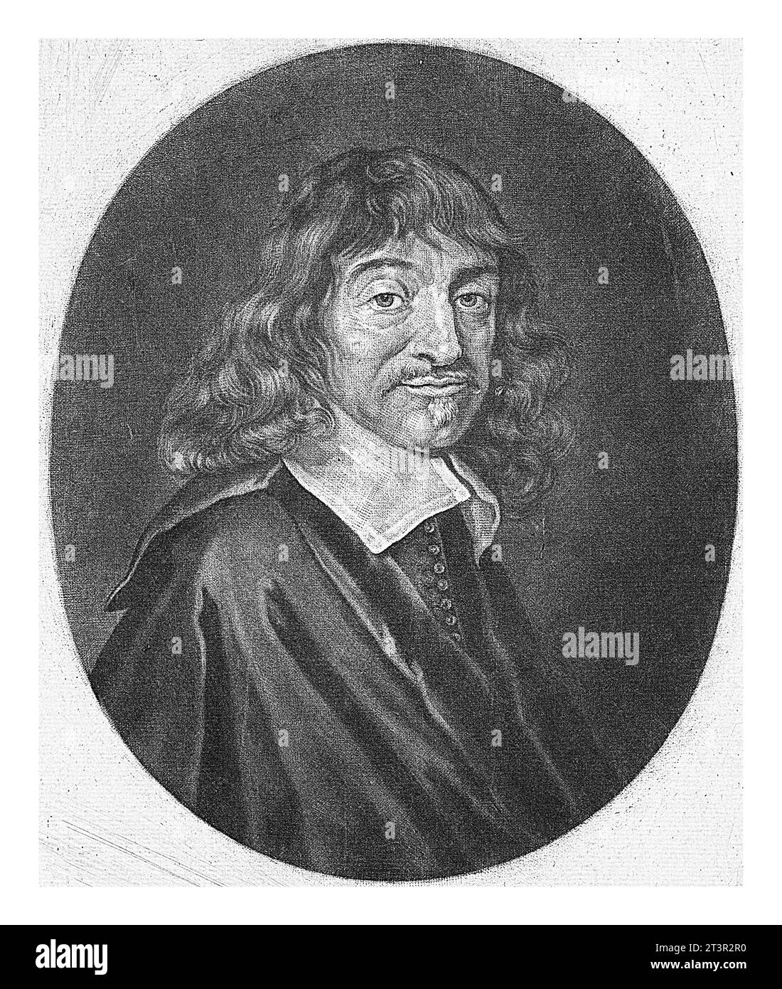 Portrait of Rene Descartes, Jacob Gole, after Frans Hals, 1670 - 1724 ...