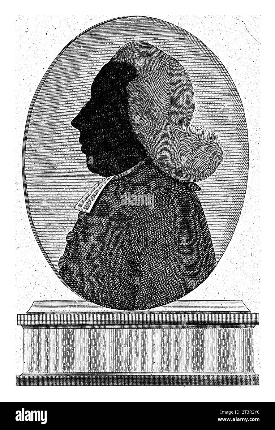 Silhouette portrait of Simon van Someren Brand, Antoni Zurcher, after P ...