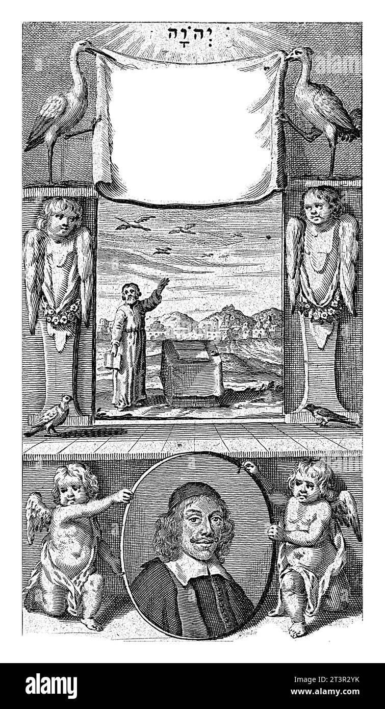 Man at an Altar in a Landscape, Christiaan Hagen, 1666 Between two ...