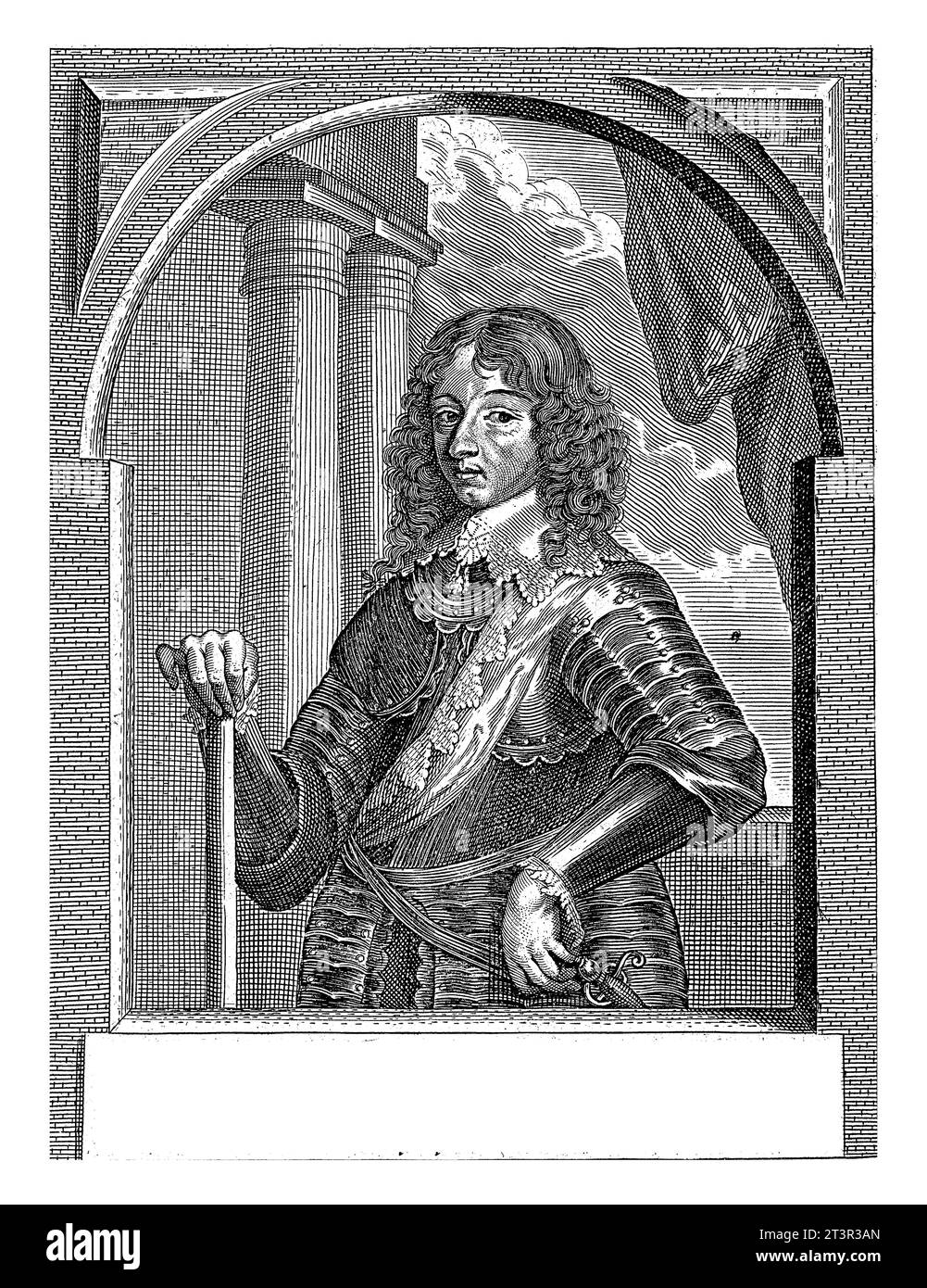 Portrait of Louis II de Bourbon, Prince of Conde, Pieter de Jode (II ...