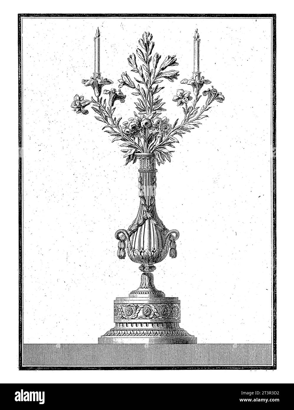 Girandole with tendrils, A. Colinet, after Jean Francois Forty, 1775 ...