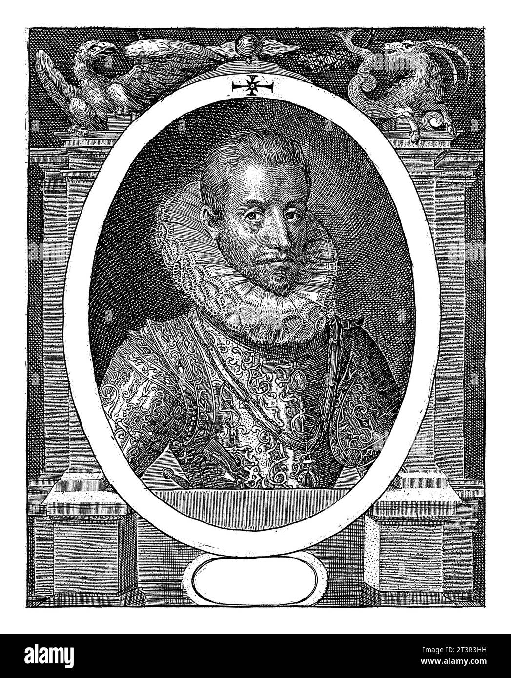 Bust portrait of Albrecht, Archduke of Austria, 1604 Bust portrait of ...