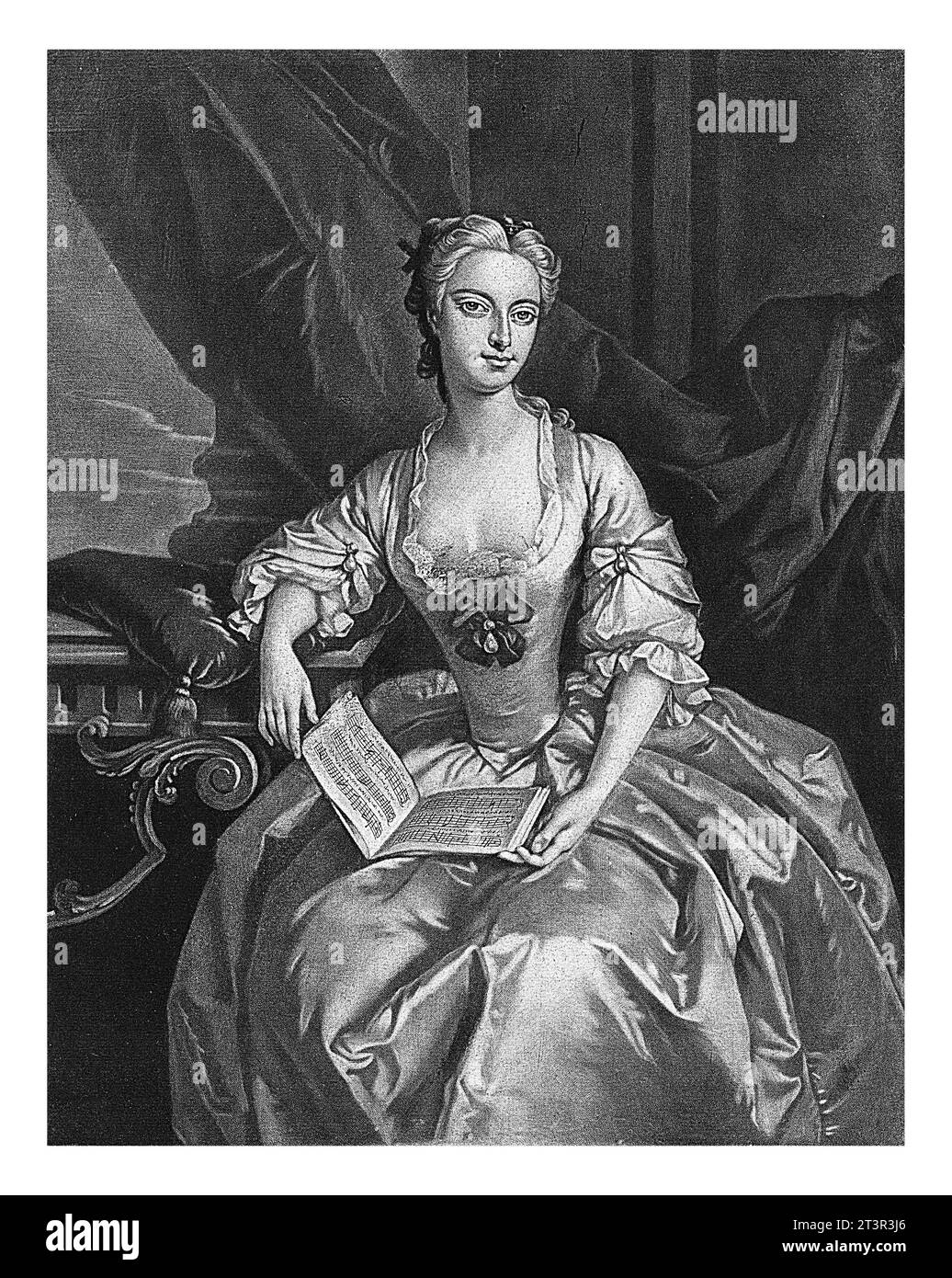 Portrait of Catherine Clive, Alexander van Haecken, after Joseph van ...