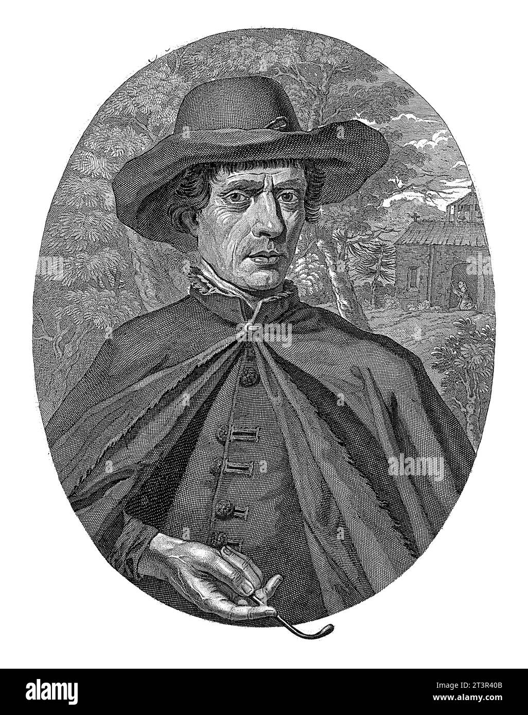 Portrait of frere Jaques de Beaulieu, anonymous, after Juriaen Pool (II ...