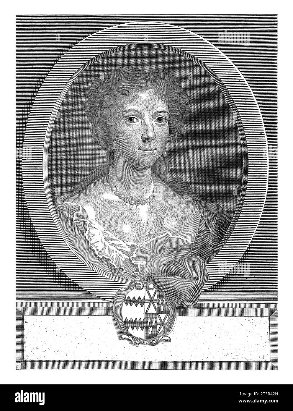 Portrait of maria duyst van voorhout Black and White Stock Photos ...