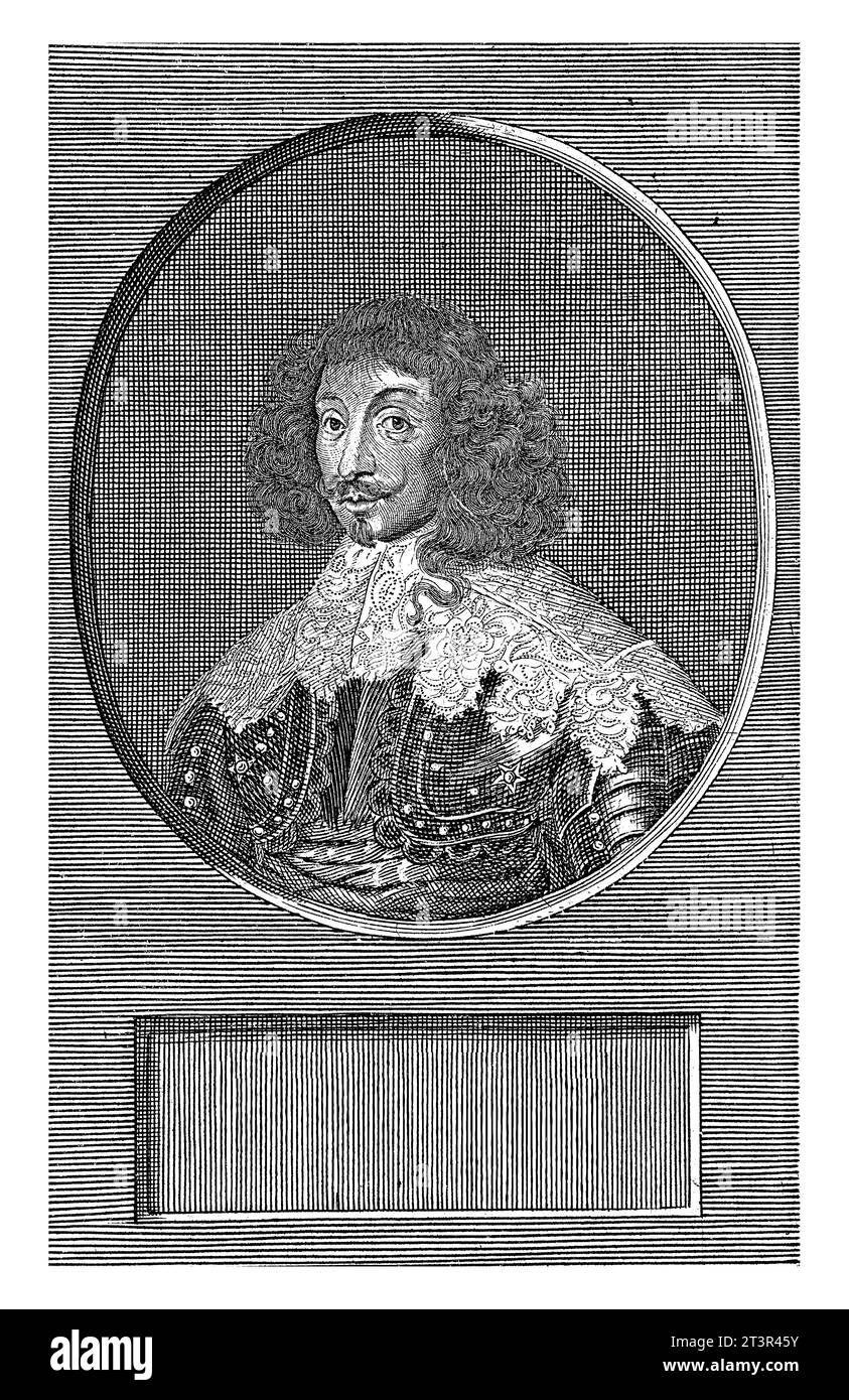 Portrait of Charles V Leopold, Duke of Lorraine, Jan de Leeuw, 1704 ...