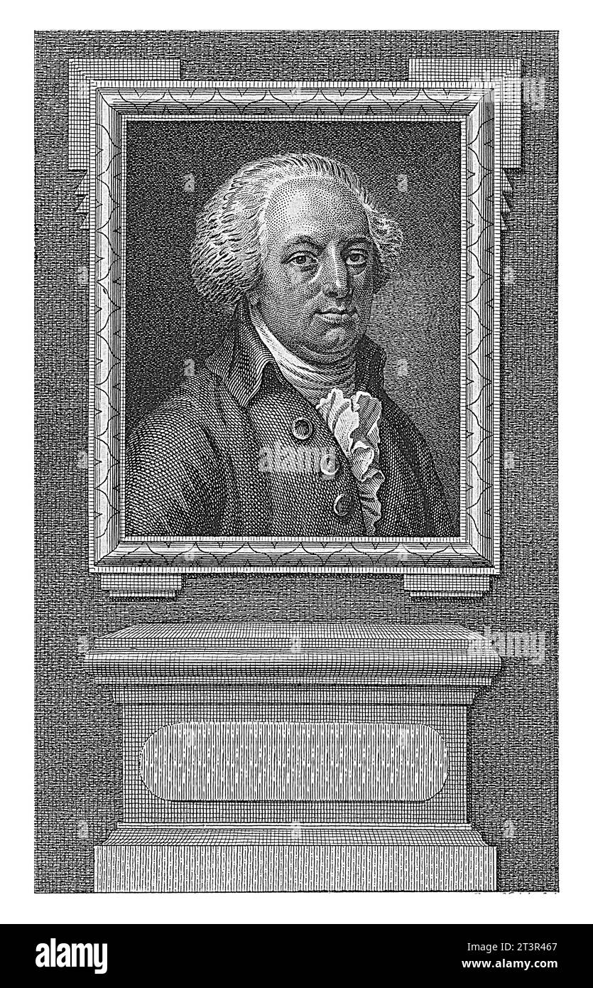 1786 1809 portrait of cornelis johan de lange van hi-res stock ...