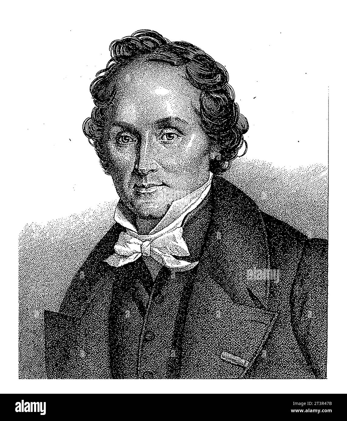 Portrait of Casimir Delavigne, J.F. Cazenave, 1820 - 1843, vintage ...