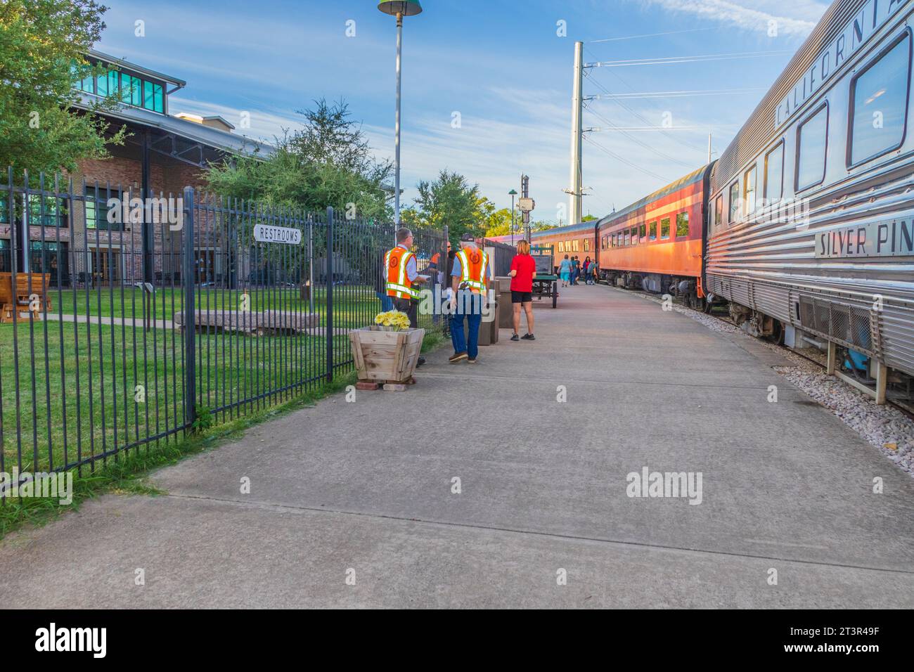 Austin Steam Train Association train depot in Cedar Park Texas ...