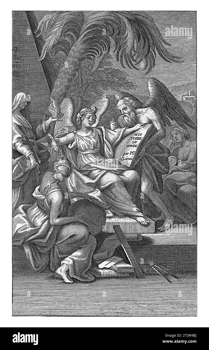 Female personification of history Cut Out Stock Images & Pictures - Alamy