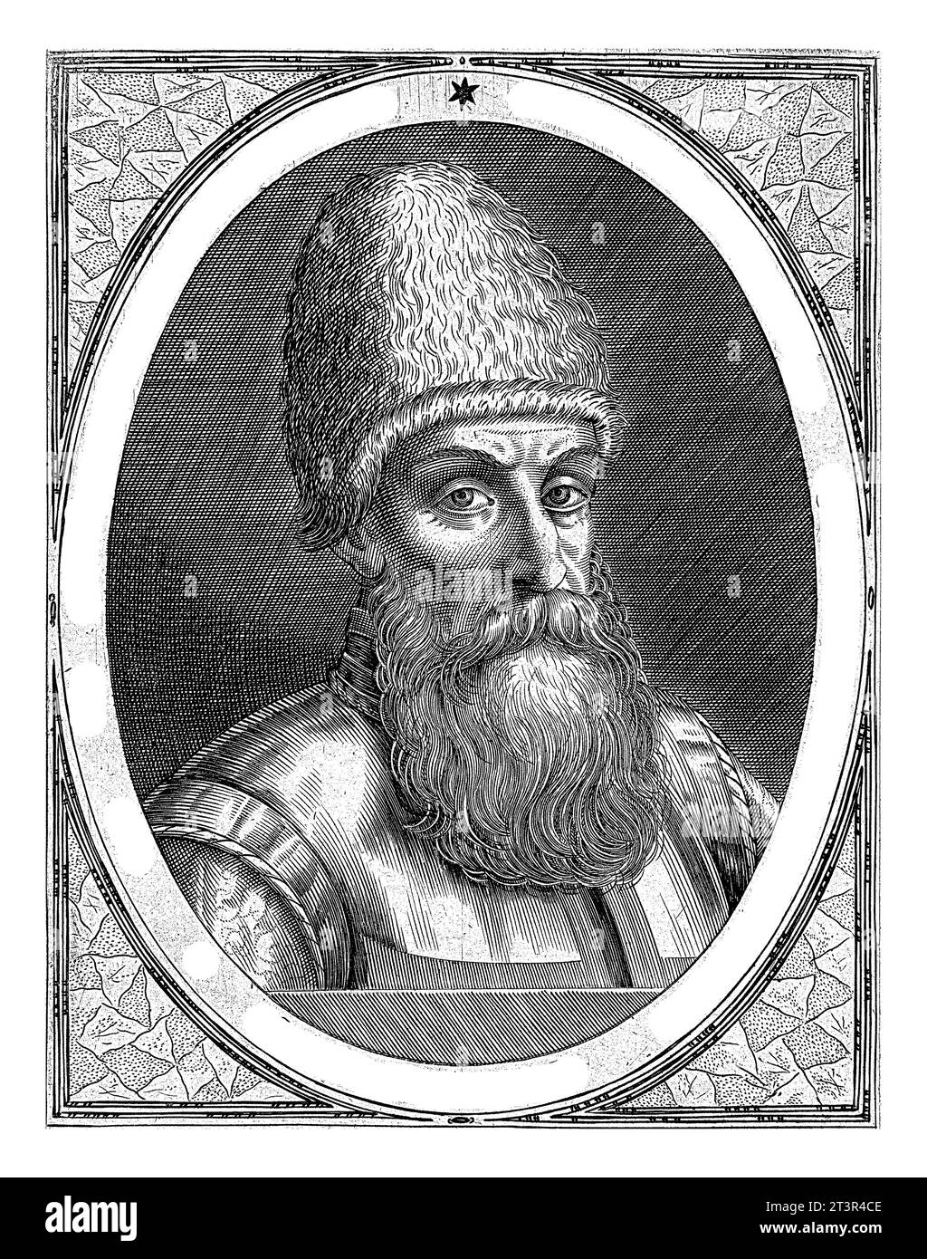 Portrait of simeon van georgien Black and White Stock Photos & Images ...