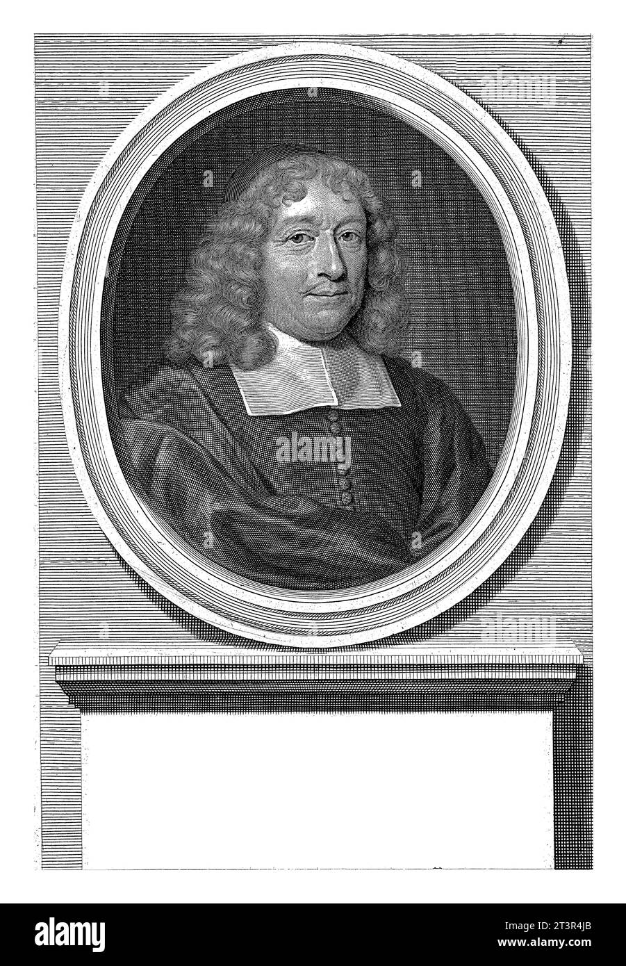 Portrait of Johannes Visscher at the age of 64, Abraham Bloteling ...