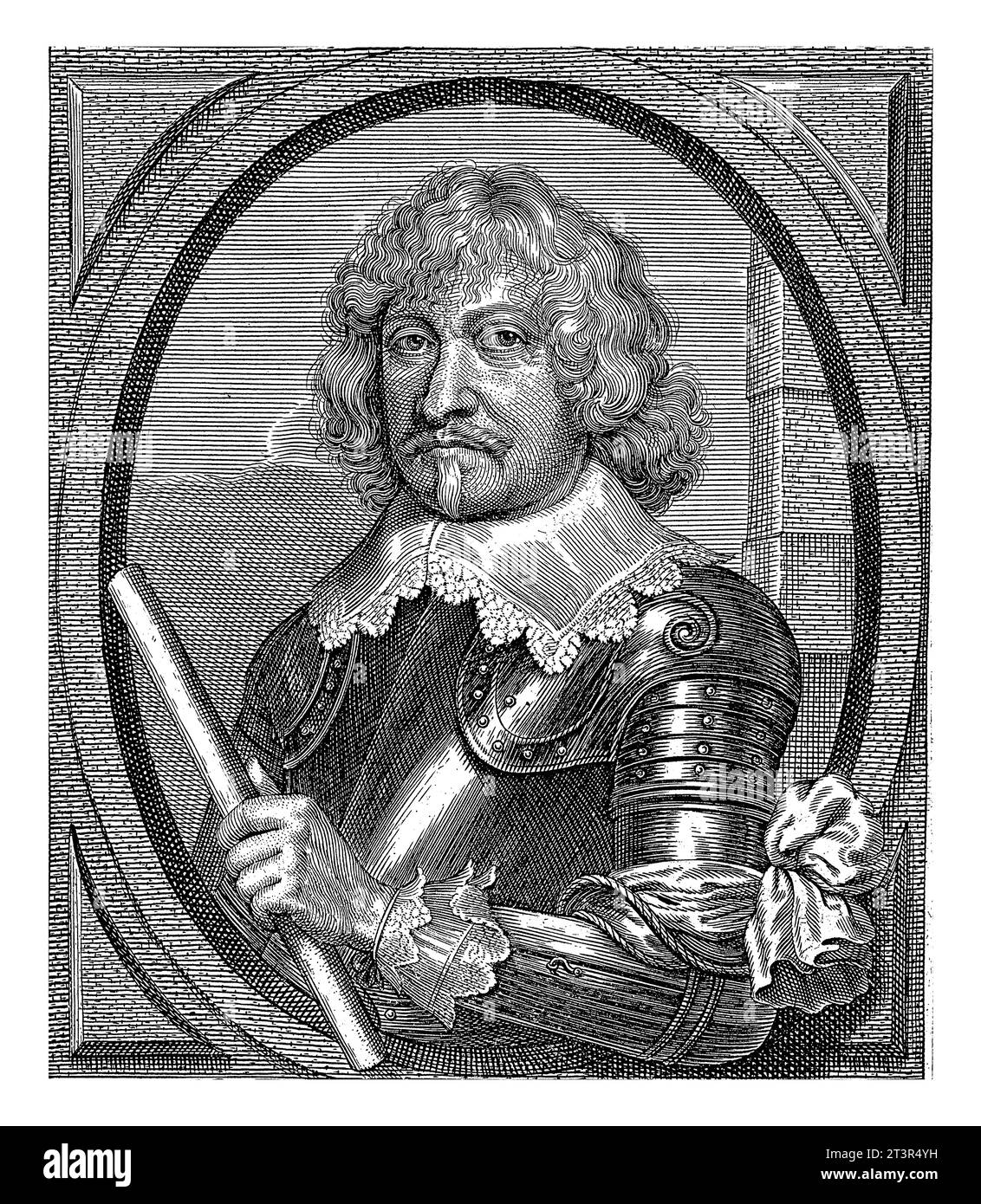 Portrait of Guillaume de Lamboy, Pieter de Jode (II), 1649 Bust ...