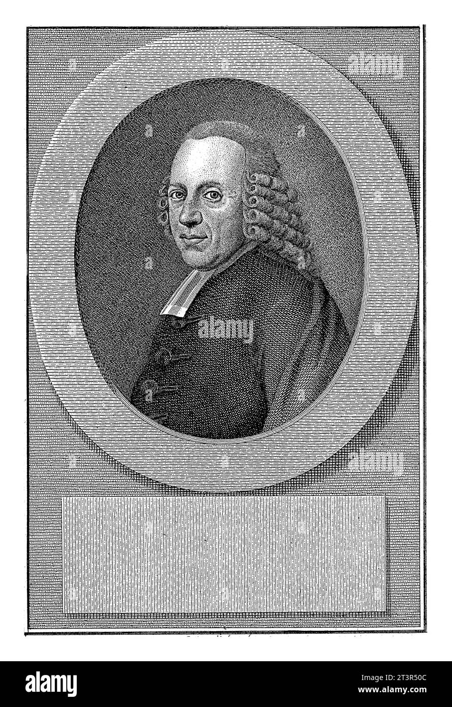 Portrait of Henricus van Herwerden, Reinier Vinkeles (I), after Bryer ...