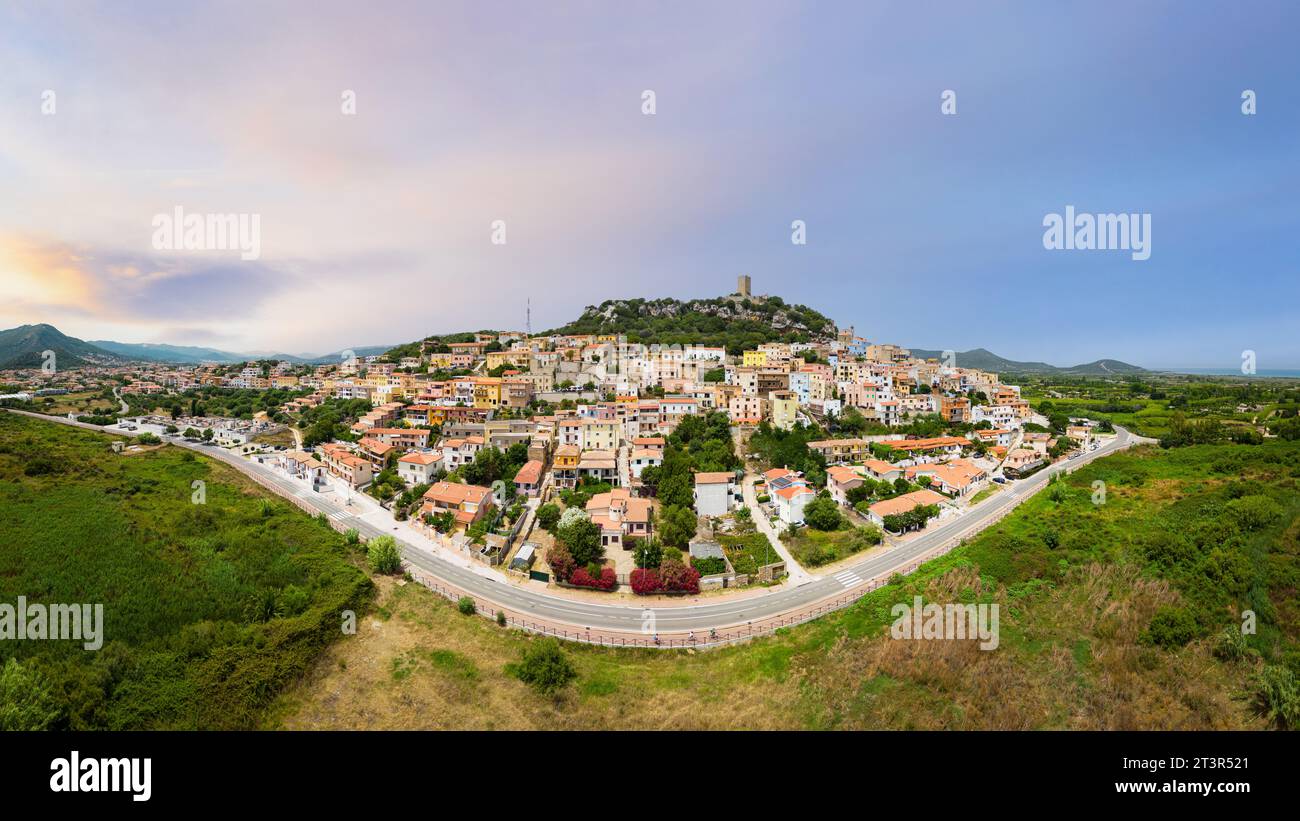 Posada in Sardinia, Italy. Also known as Feronia or Pausata. Beautiful ...