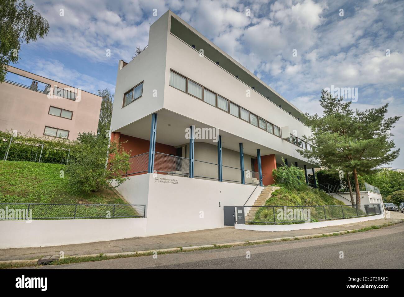 Weissenhof Museum im Haus Le corbusier, Weißenhofsiedlung, Stuttgart ...