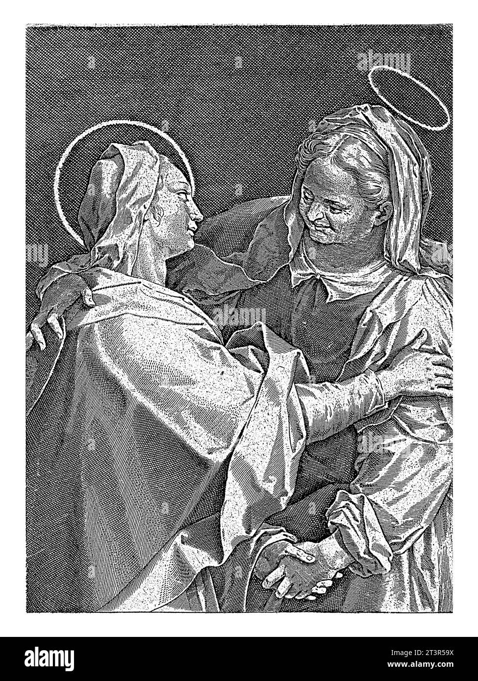 Visitation, Charles de Mallery, 1581 - c. 1645 Meeting of Mary and ...