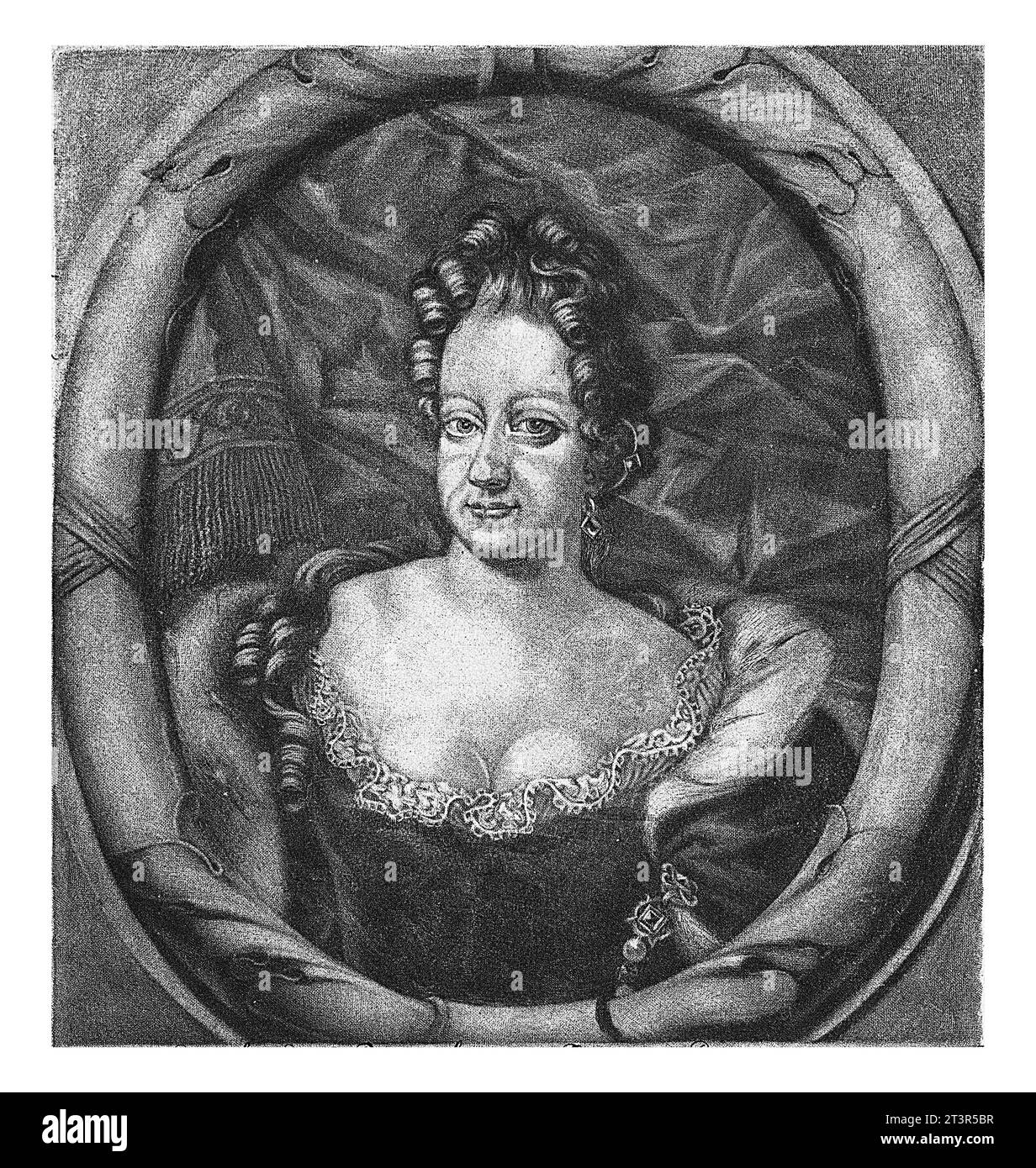 Portrait of Frederikke Amalia, Pieter van den Berge, 1694 - 1737 ...