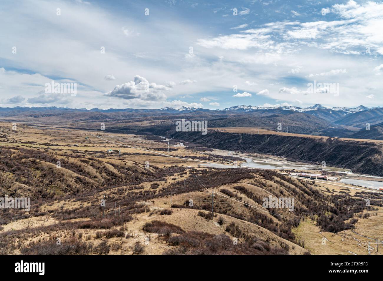 Autumn Scenery of the Western Plateau in Sichuan Province, China Stock ...