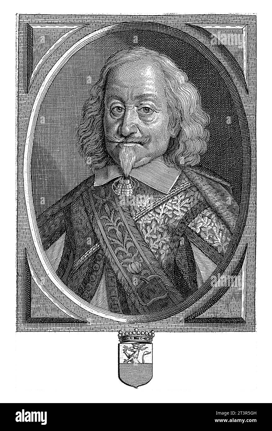 Portrait of Henry William of Starhemberg-Schaunberg, Pieter de Jode (II ...