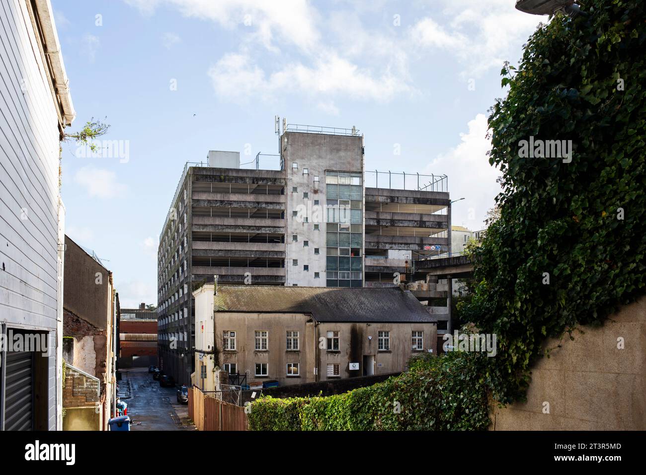 View of multi storey building and probation offices on Lower Union Lane ...