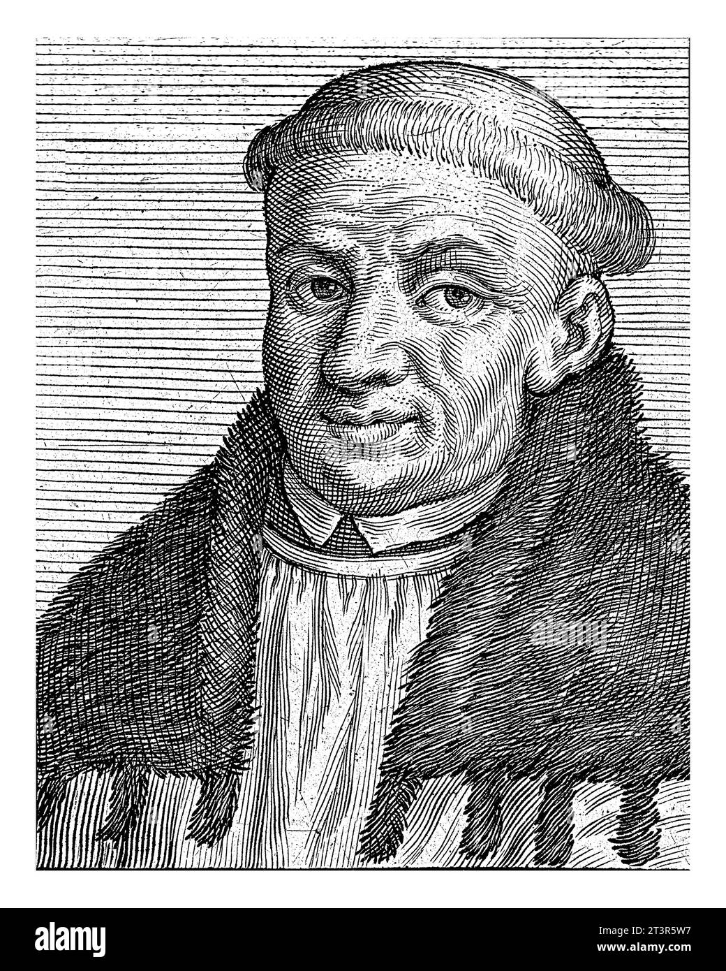 Portrait of Saint Jan van Osterwijk, Jacob Matham, 1617 - 1618 Portrait ...