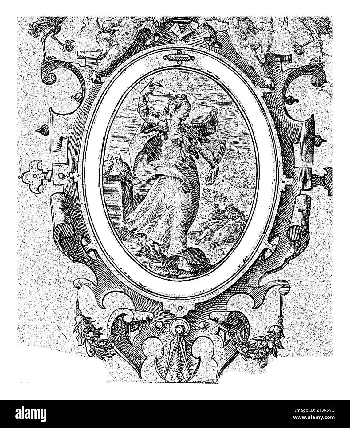 Personification of virtue Black and White Stock Photos & Images - Alamy