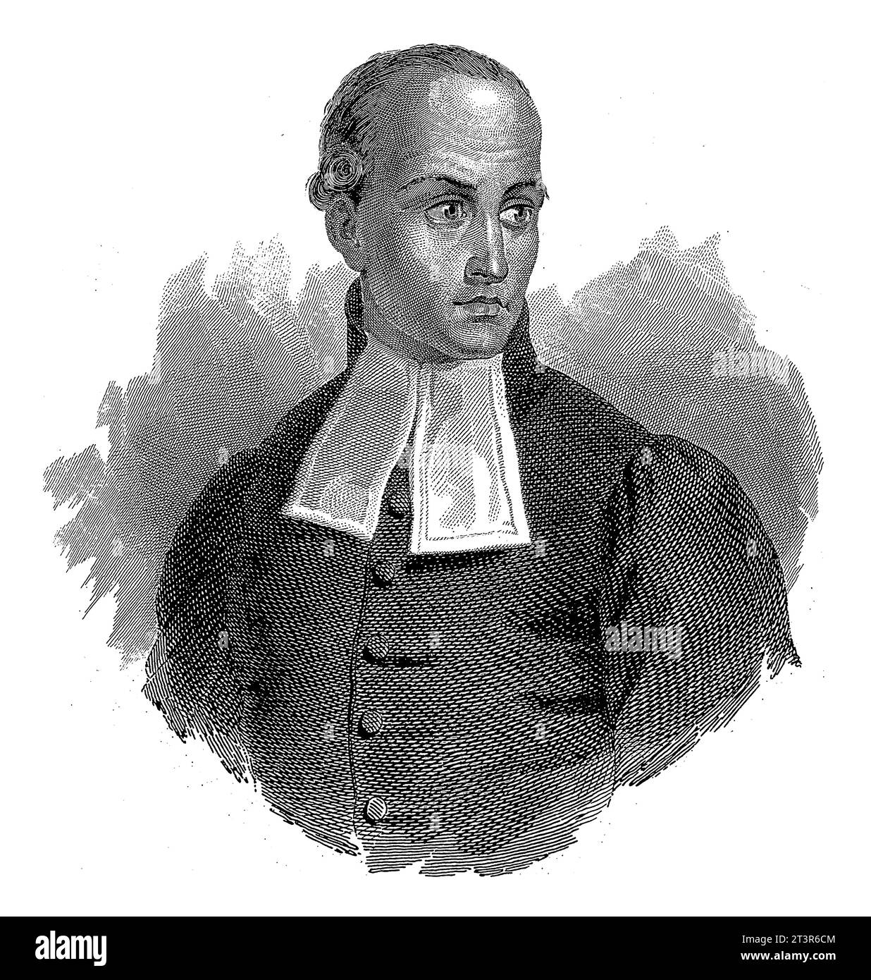 Portrait of poet Pietro Antonio Bernardoni, Giuseppe Guzzi, after ...