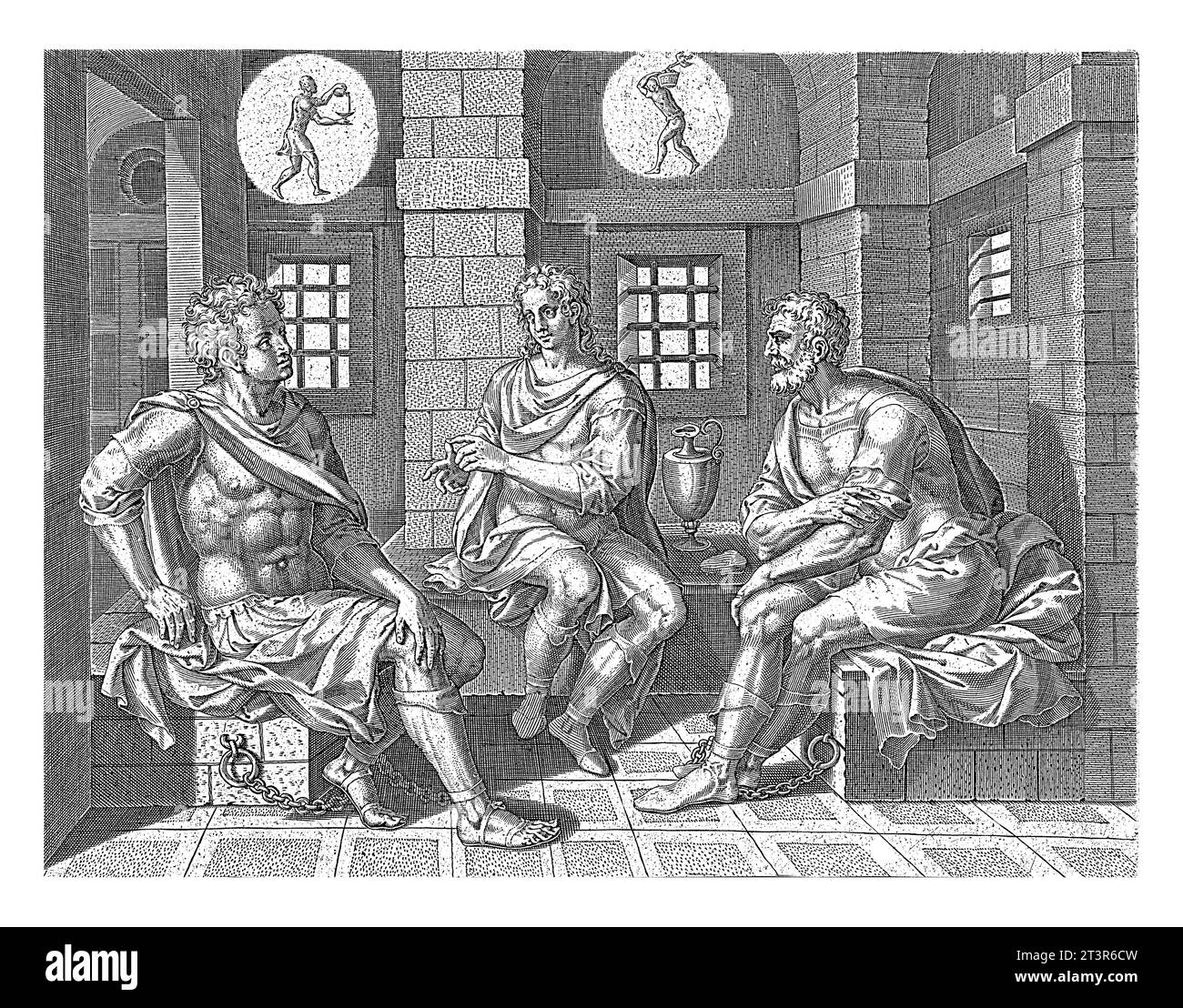 Joseph interprets the dreams of the cupbearer and the baker, Hans ...