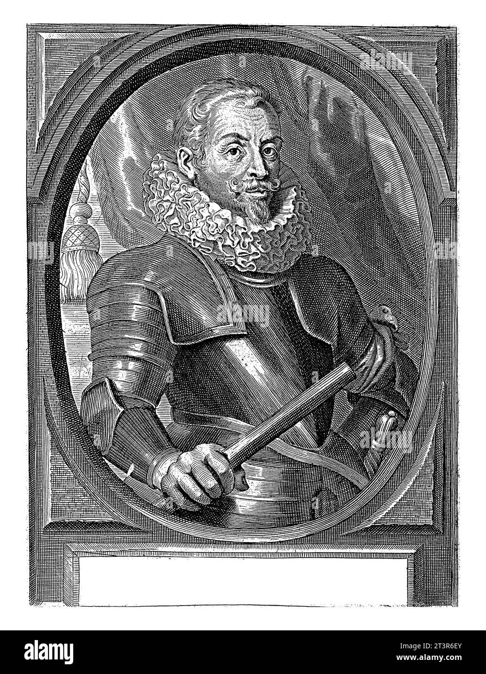 Portrait of Johannes 't Serclaes, Pieter de Jode (II), 1628 - 1670 ...