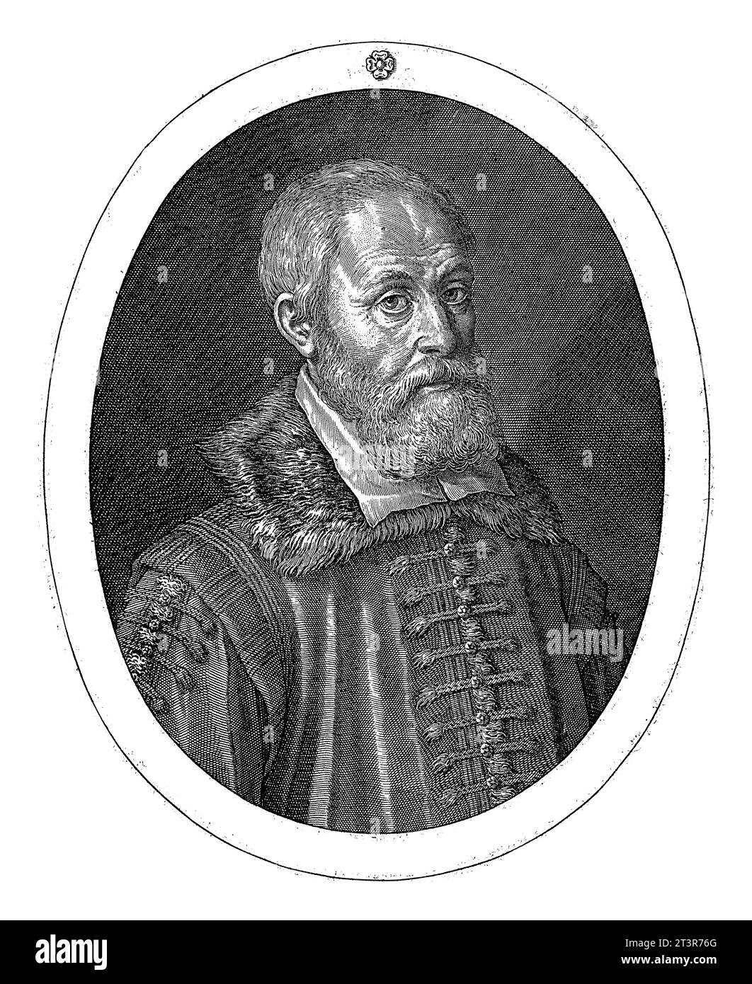 Portrait of Aemilius Parisanus, Raphael Sadeler (I), after Pieter Mera ...