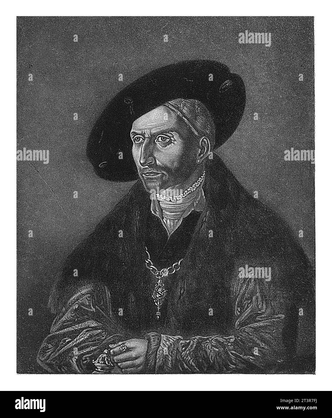 Portrait of Edzard I the Great, Frederik Christiaan Bierweiler, after ...